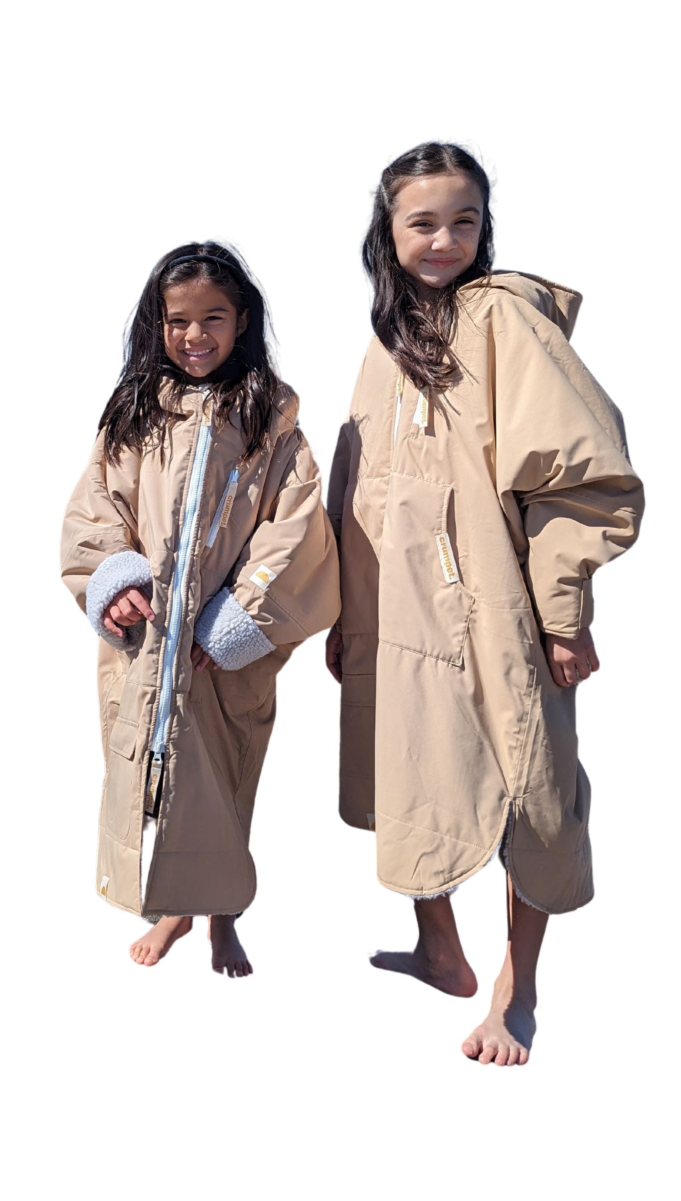 The Crumpet Coat | Stylish Warm Kids Swim Changing Robes – crumpetapparel